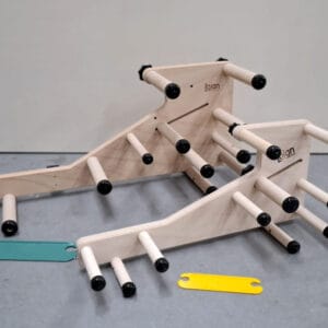 3-in-1 Inkle loom - Lojan wheels and looms