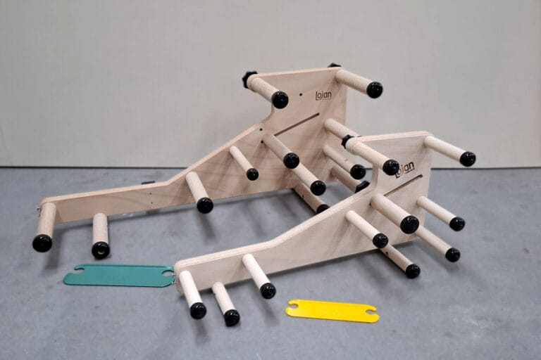 3-in-1 Inkle loom - Lojan wheels and looms