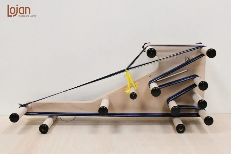 3-in-1 Inkle loom - Lojan wheels and looms